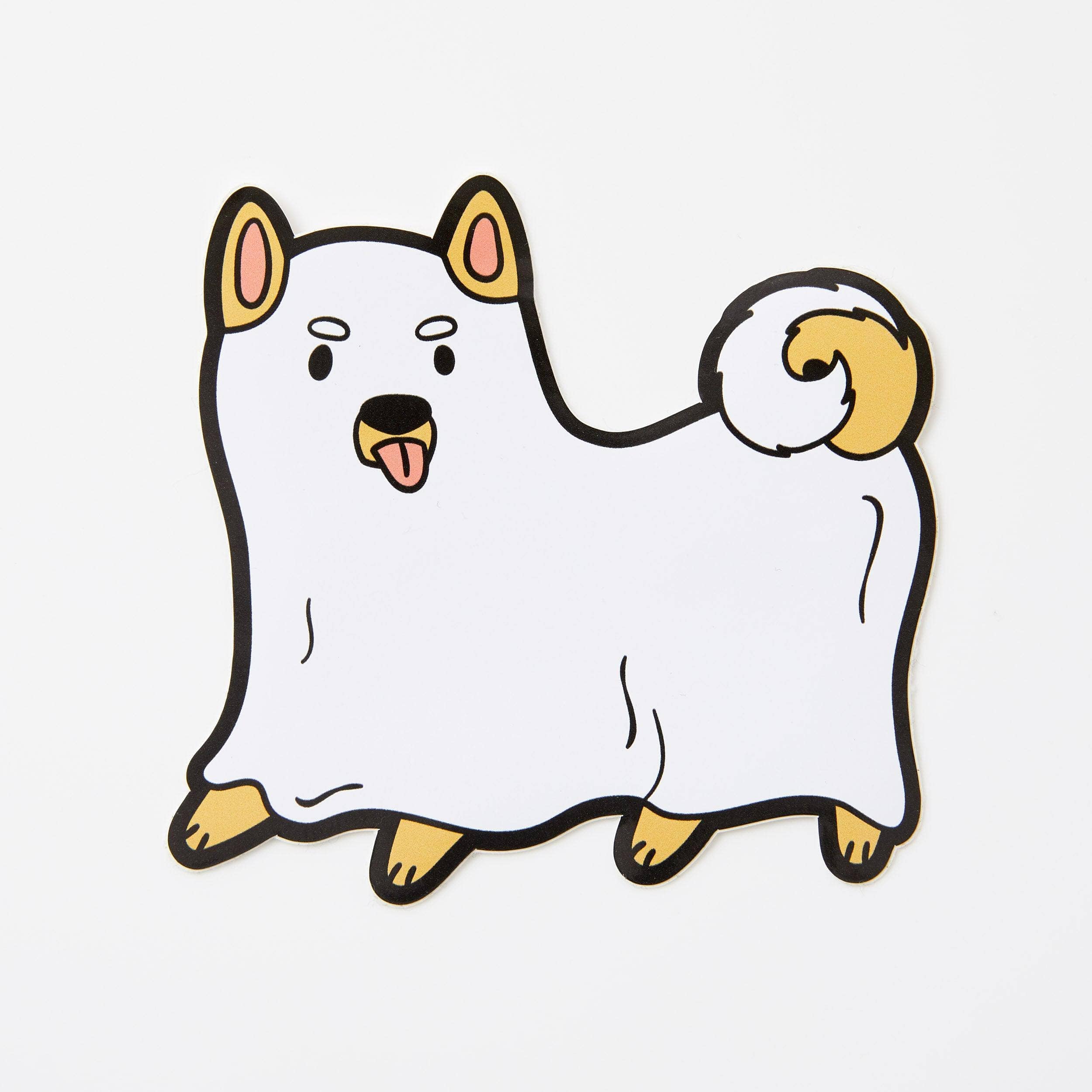 Ghost Dog Vinyl Sticker – punkypins