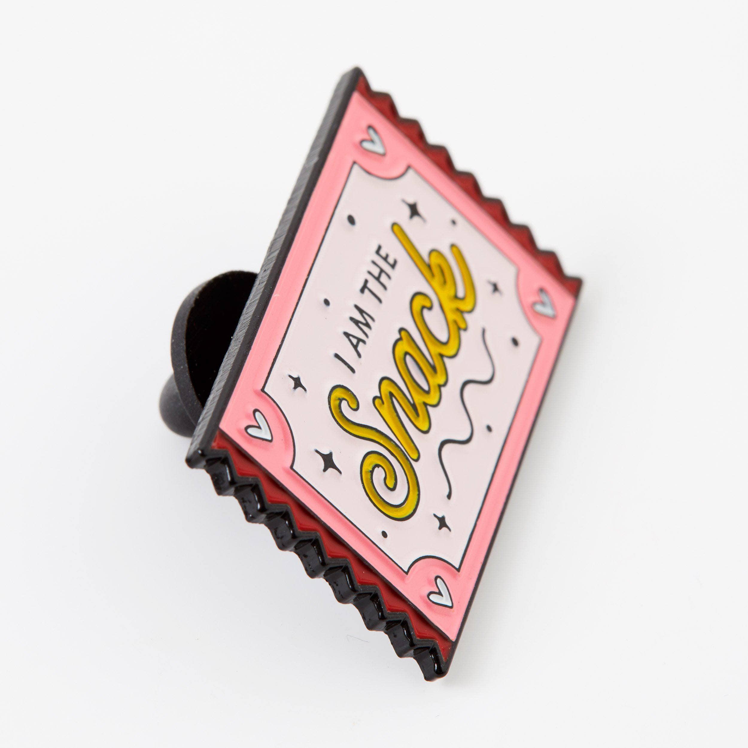 I Am The Snack Enamel Pin – punkypins