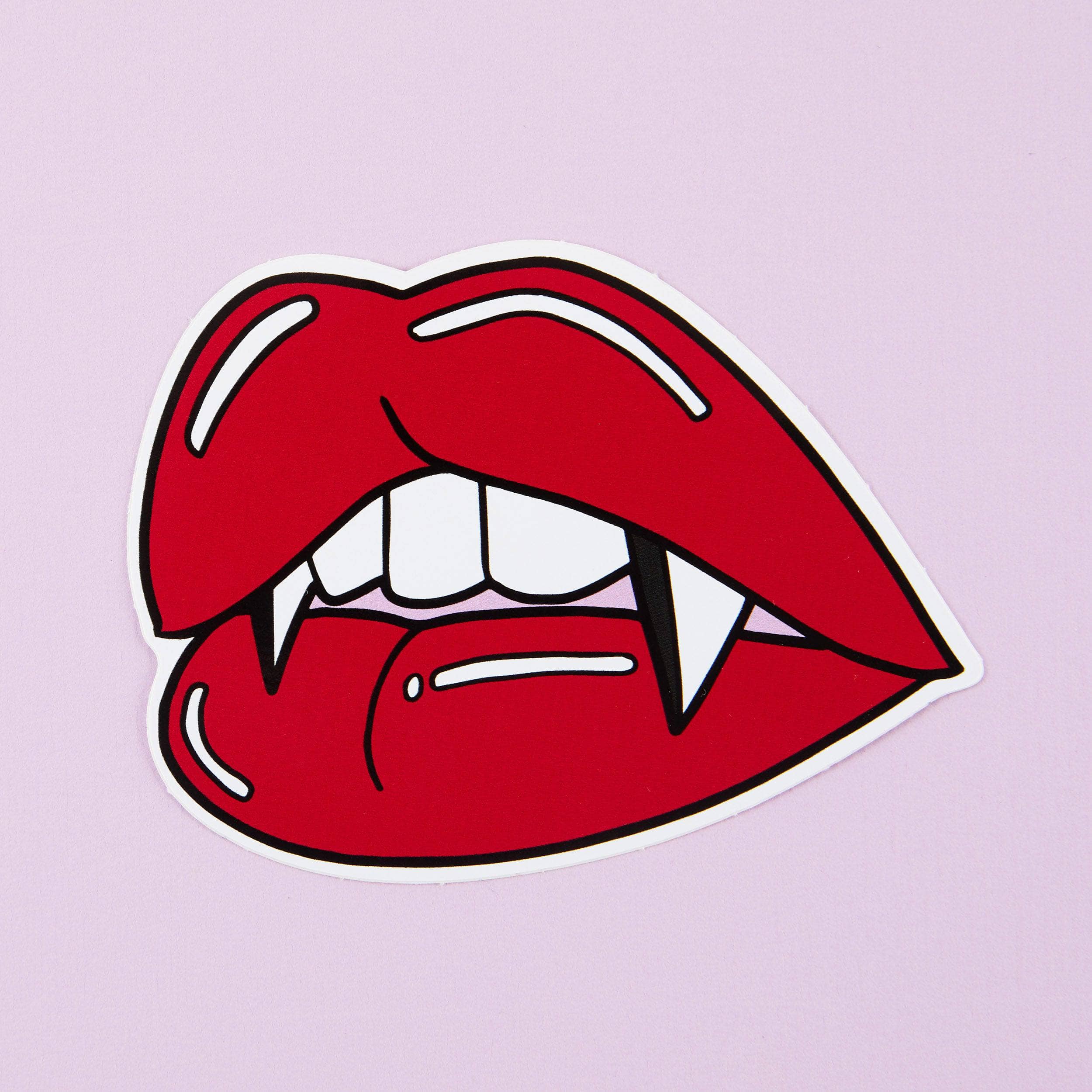 Juicy Fangs Vinyl Sticker – punkypins