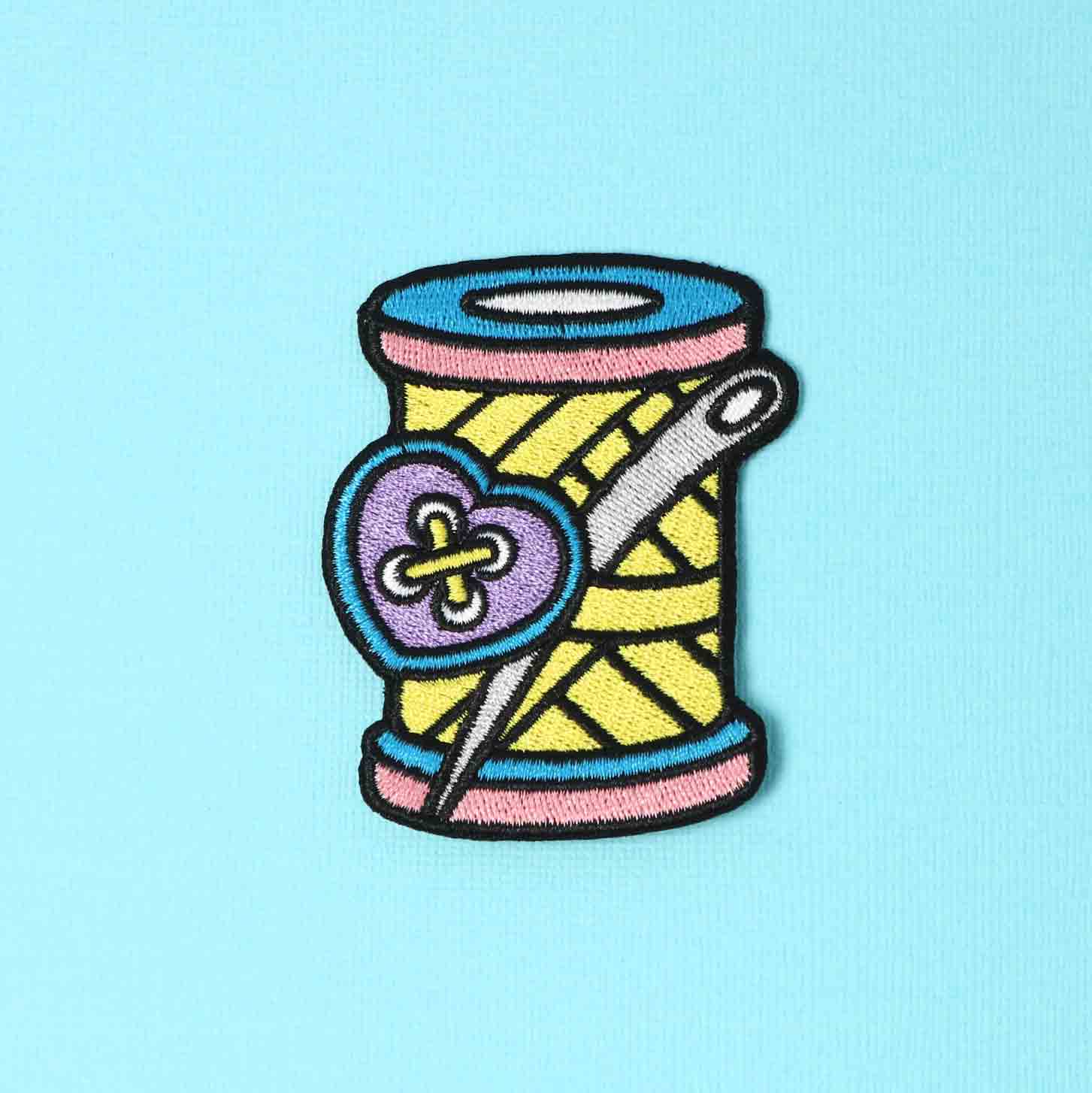 Needle & Thread Embroidered Iron On Patch – punkypins