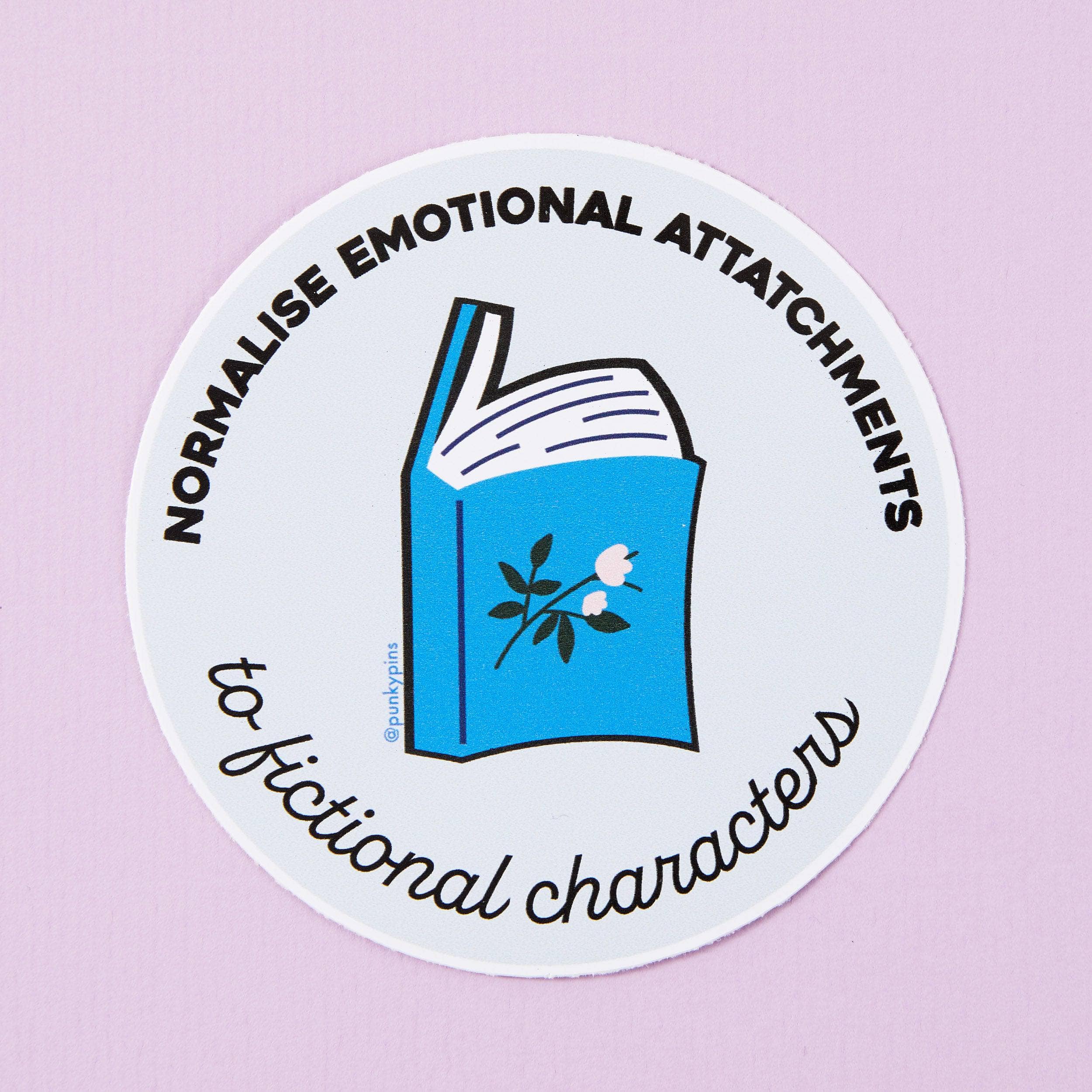 Normalise Emotional Attachments Vinyl Sticker – punkypins