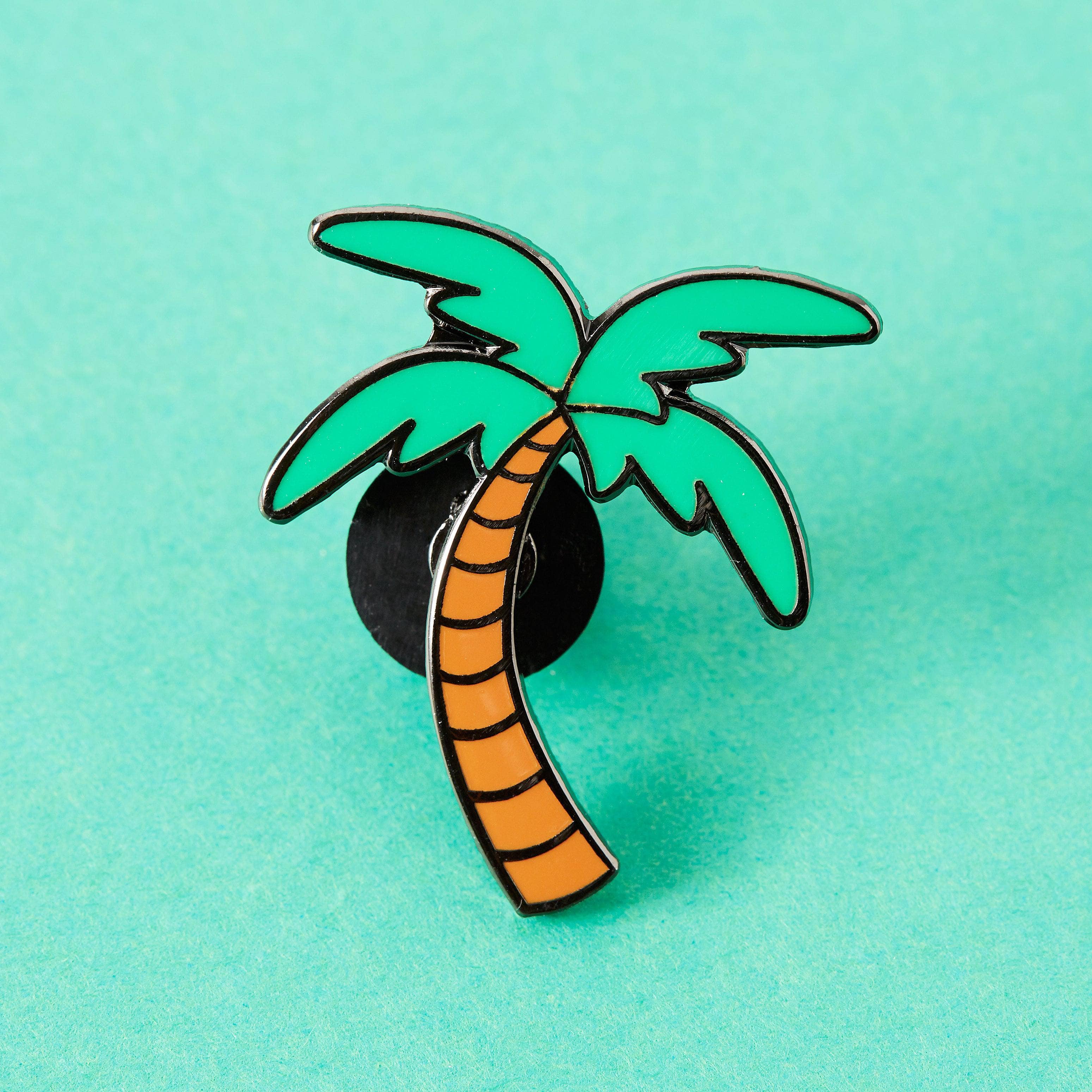Palm Tree Enamel Pin – punkypins