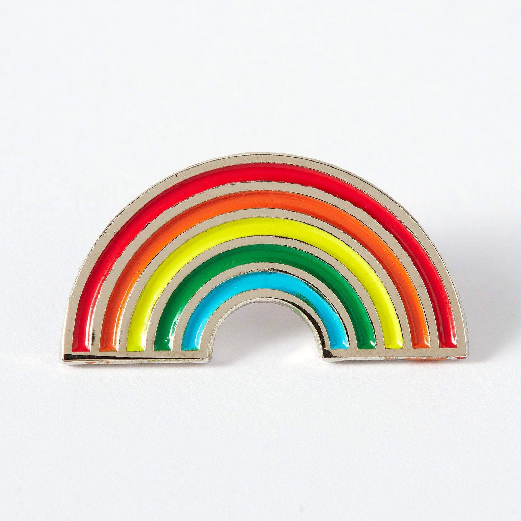 Rainbow Enamel Pin | Punky Pins – punkypins